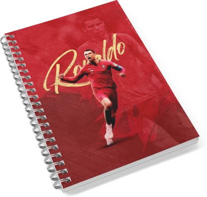 Pinklips Shopping Cristiano Ronaldo A5 Notebook Ruled 100 Pages Price ...