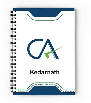 epheriwala CA Kedarnath / Notebook for Chartered Accountant A5 Diary ...