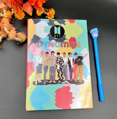 Paper Bear BTS A4 Diary Unrolled 70 Pages Price in India - Buy Paper ...