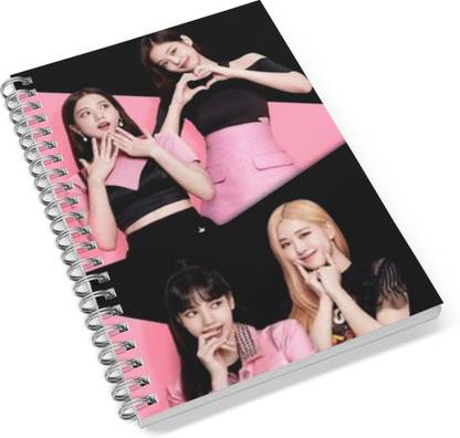 Pinklips Shopping BlackPink A5 Notebook Ruled 100 Pages Price in India ...