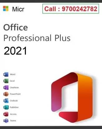 Microsoft OFFICE PROFESSIONAL PLUS 2021 GENUINE RETAIL LICENSE KEY ...