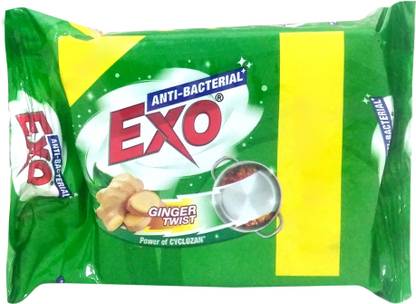 Exo Anti-bacterial Ginger Twist Dishwash Bar Price in India - Buy Exo ...