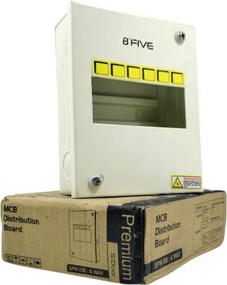 b'five Circuit Protection mcb Metal base 6 Way Pole distribution mcb ...