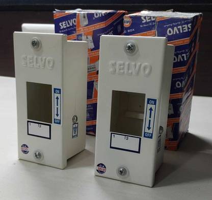 Selvo 2 POLE METAL MCB BOX Single door Distribution Board Price in ...