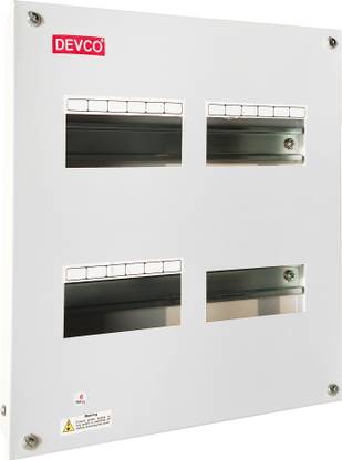 DEVCO 8 Way TPN MCB Box, Single Door Mcb Distribution Board Price in ...