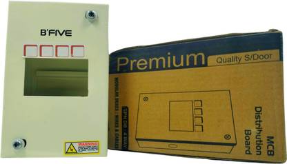 b'five Circuit Protection mcb Metal base 4 Way Pole distribution mcb ...