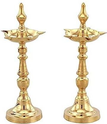 kitchenKing 7 Faced Antique Brass Samai Also Known as Goa Samai with ...