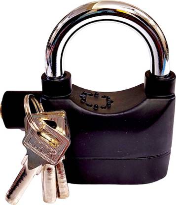 Wild Panda Stainless Steel Heavy duty padlock with alarm function Smart ...