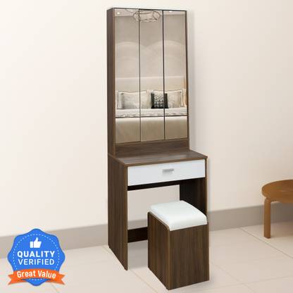 Flipkart Perfect Homes Siyona Engineered Wood Dressing Table Price in ...
