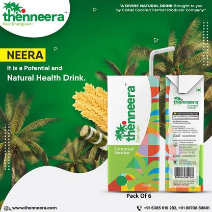 thenneera The Neera Coconut Drink (6 x 200 ml) Price in India - Buy ...