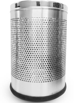 Super HK Dustbin|Stainless Steel Perforated Open Garbage Bin|Dustbin ...