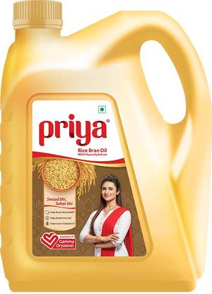 Priya Refined Rice Bran Oil Jar Price in India - Buy Priya Refined Rice Bran Oil Jar online at ...