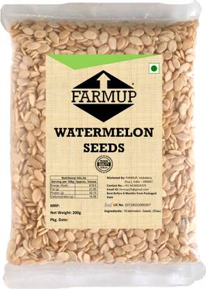 FARMUP Watermelon Seeds, Fiber & Mineral Rich Watermelon Seeds Price in ...