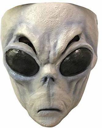 Ghoulish Productions Grey Alien Mask Standard Elders Halloween Costume ...