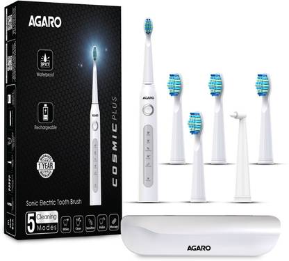 AGARO Cosmic Plus Sonic Electric Toothbrush - AGARO : Flipkart.com