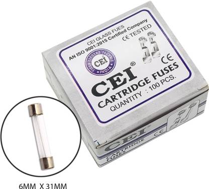 Electronic Spices cartridge fuses 3A 250V 6mm x 30mm Fast acting glass ...