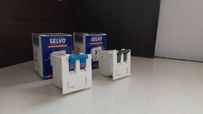 Selvo C-16A Double Pole Modular Mounted Mini MCB (PACK OF 2) MCB Price ...