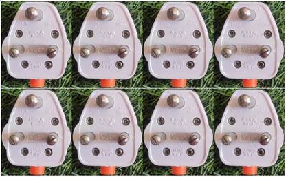 Veta 16 Amp 3 Pin Top (Pack of 8) Premium Quality Power Plug Price in ...
