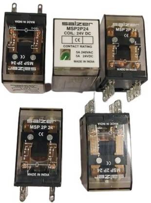 ARINO L&T SALZER MSP2P 24VDC RELAY 8 PIN TYPE ( 100% COPPER TERMINAL ...