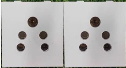 Greenlight 6 Amp 5 Pin Socket (Moduler) - New White (Pack of 2) 6 A ...
