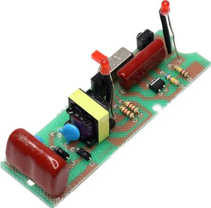 Electronic Spices Mosquito killer bat circuit board high voltage generator PCB for DIY Project ...