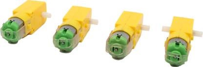 Robotbanao 3V-12V DC BO Motor Dual Shaft Smart Plastic Car Robot Gear ...