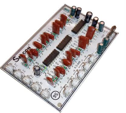 Salcon Electronics Bass Treble Mid pre amp board 12 Equalizer Preset ...