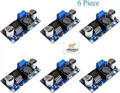 NIHAKA LM2596 LM2596S DC Step Down Variable Buck Converter( Pack of 6 ) Electronic Components ...