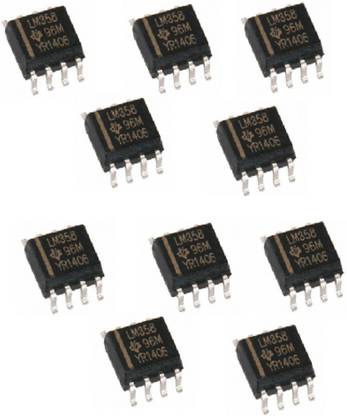 Technical hut 10 Pieces LM358 IC - (SMD Package) Electronic Components ...