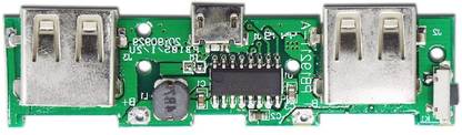 Prowans 5V 1A (2 USB) Power Bank Charging Module Circuit Board- DC-DC ...