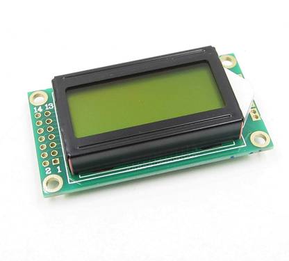 INVENTO 1Pcs 0802 LCD Module 8 x 2 Character Display 3.3V / 5V LED LCD ...