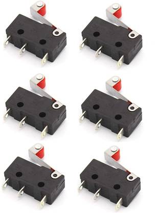 INVENTO 6pcs Micro Switch Mechanical End Stop For Reprap 3D Printer/CNC ...