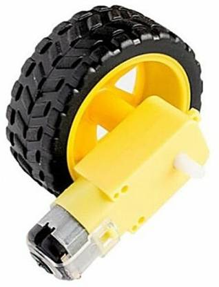 SHOKITECH Dual shaft BO motor with wheel for DIY robot chassis Motor ...