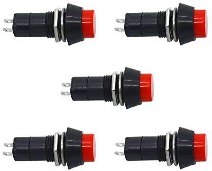 Prowans 12mm No/Off Momentary Self-locking Latching Push Button ...