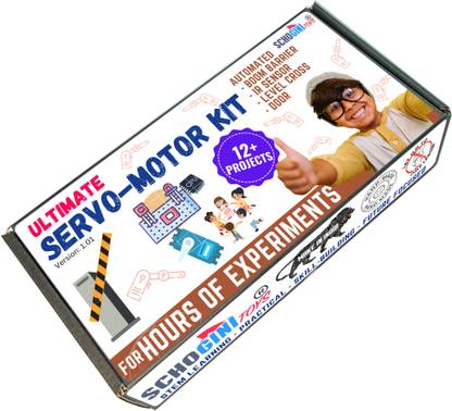 SCHOGINI TOYS Ultimate Servo Motor Kit for Kids 12 Years | Electric ...