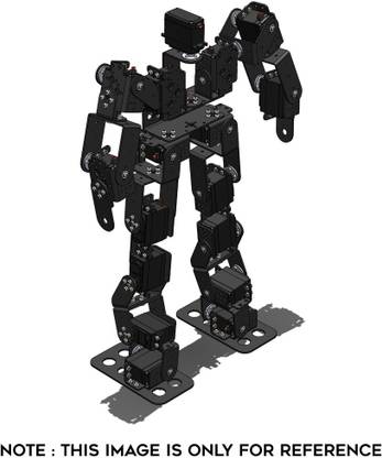 SunRobotics 17DOF Biped Humanoid Robot Chassis DIY Kit with Metal ...