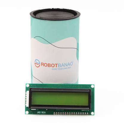 Robotbanao 16x2 Alphanumeric LCD Display(JHD162A) for 8051, AVR ...