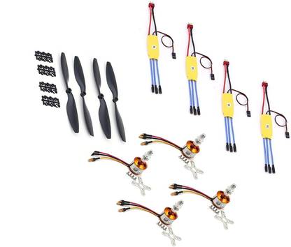 INVENTO 4Pcs 930KV BLDC Brushless Motor + 30A ESC + 8045 8x4.5 8 inch ...
