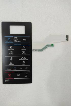 WHITEFLIP Microwave Oven Membrane Keypad Touchpad For Microwave Model ...