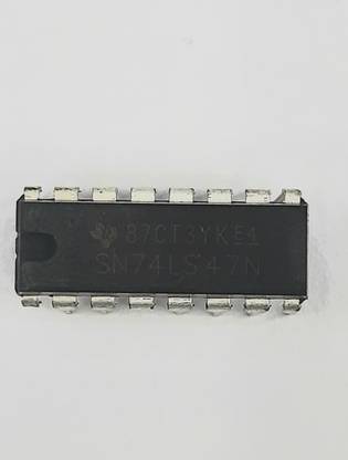 uneeds 7447 IC, BCD to 7 segment decoder with base pack of (3+3 ...
