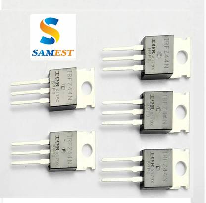 samest (Pack of 5Pc) IRFZ44N MOSFET - 55V 49A N-Channel Power MOSFET ...