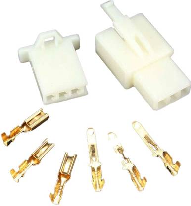 EGOPAL 5 Sets 3 Pin Wire Harness Motorcycle Sensor Connector Automotive ...