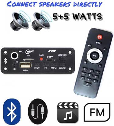 SG Flash BLUETOOTH MODULE WITH MIC SLOT , TWO 5 WATT SEPAKER , SD CARD ...