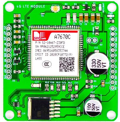 AEAAICO 4G LTE Development Board with Micro SIM Holder Miscellaneous ...