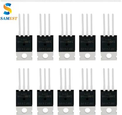 samest (Pack of 10Pc) IRFZ44N MOSFET - 55V 49A N-Channel Power MOSFET ...