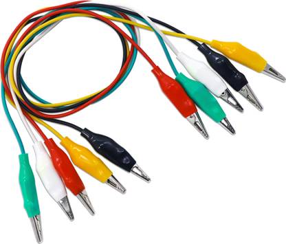 Electronic Spices 40mm Double ended crocodile alligator clip with ...