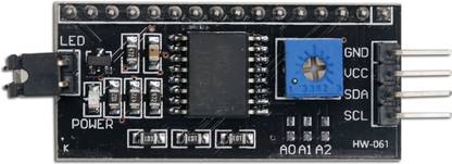 Electronic Spices IIC or I2C Serial interface adapter module for 16 x 2 ...