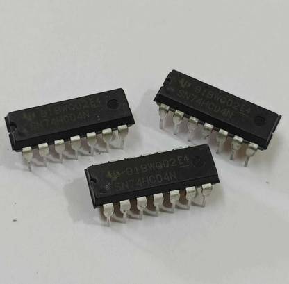 SHREE SAI TECHNOLOGIES 7404 IC Inverter, 74HC04, 1 Input, 5.2 mA, 2 V ...