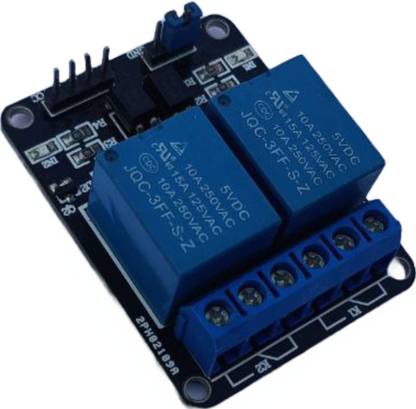 Electronics Crafts 5V 10A 2 Channel (2 CH ) Relay Module Shield For ...