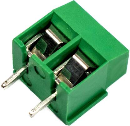 Steko {100 Pieces} 2 Pin 5mm Pitch PCB Mount Terminal Connector Screw ...